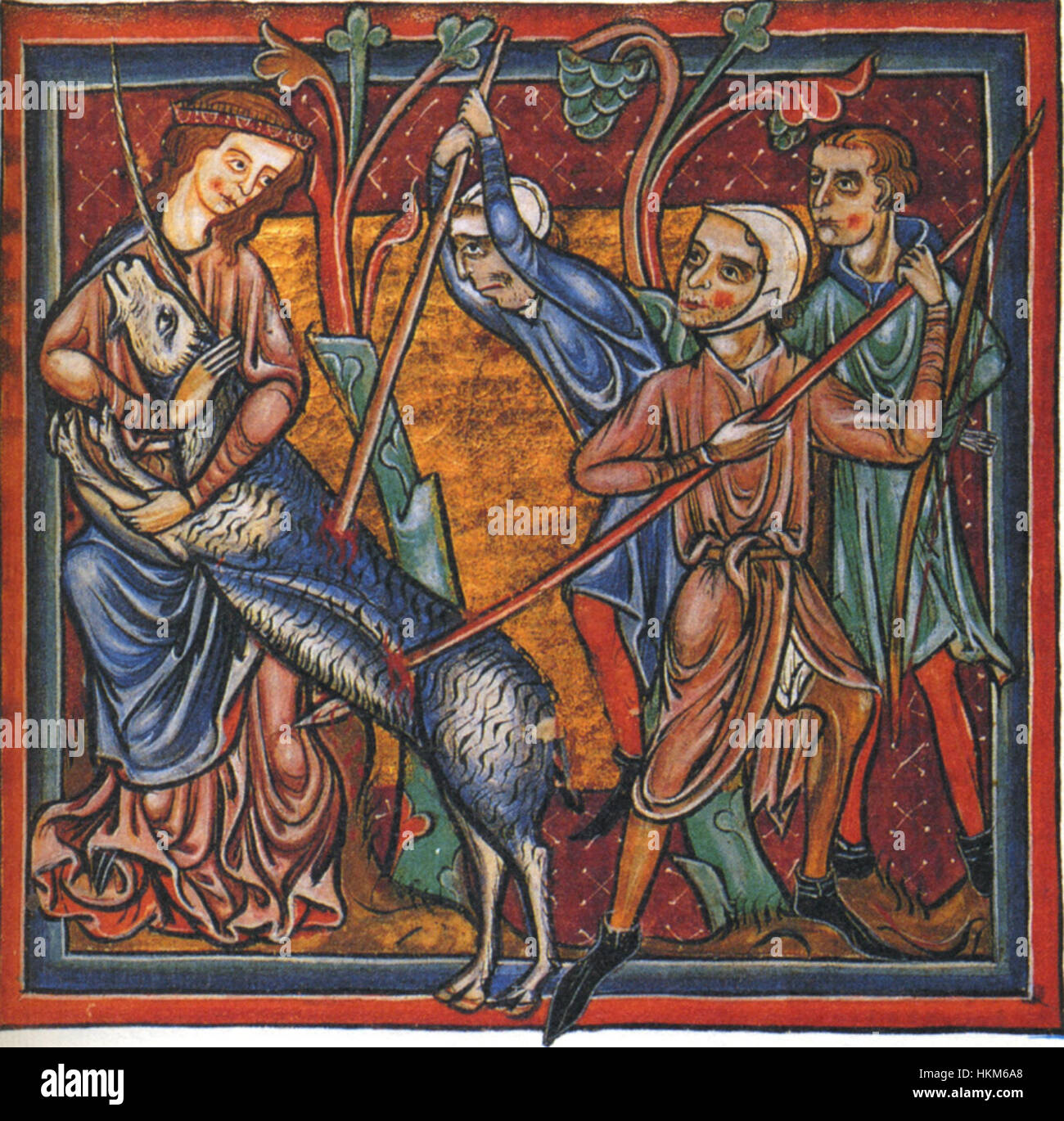 This artwork from the Bodley Collection at Oxford University depicts a ...