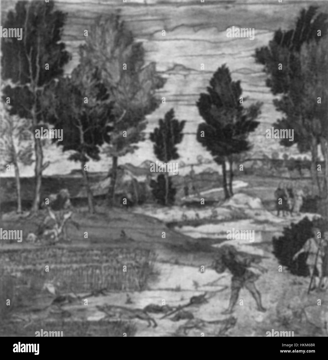 This Italian painting from the 17th century depicts the biblical story ...