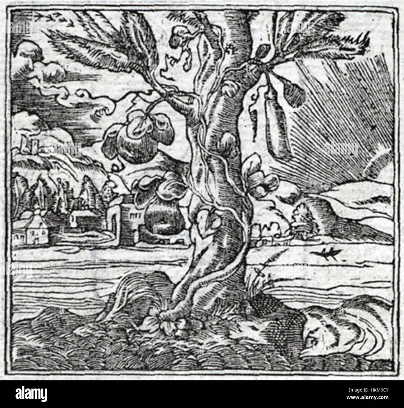 Alciato's 1550 work, a part of his famous collection of emblems ...
