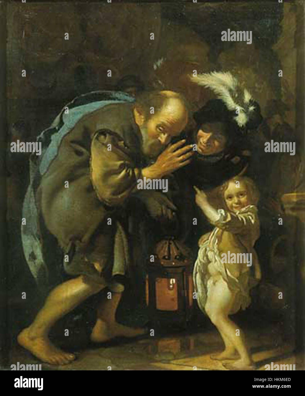 Adriaen van der Werff’s painting 'Diogenes' depicts the philosopher ...