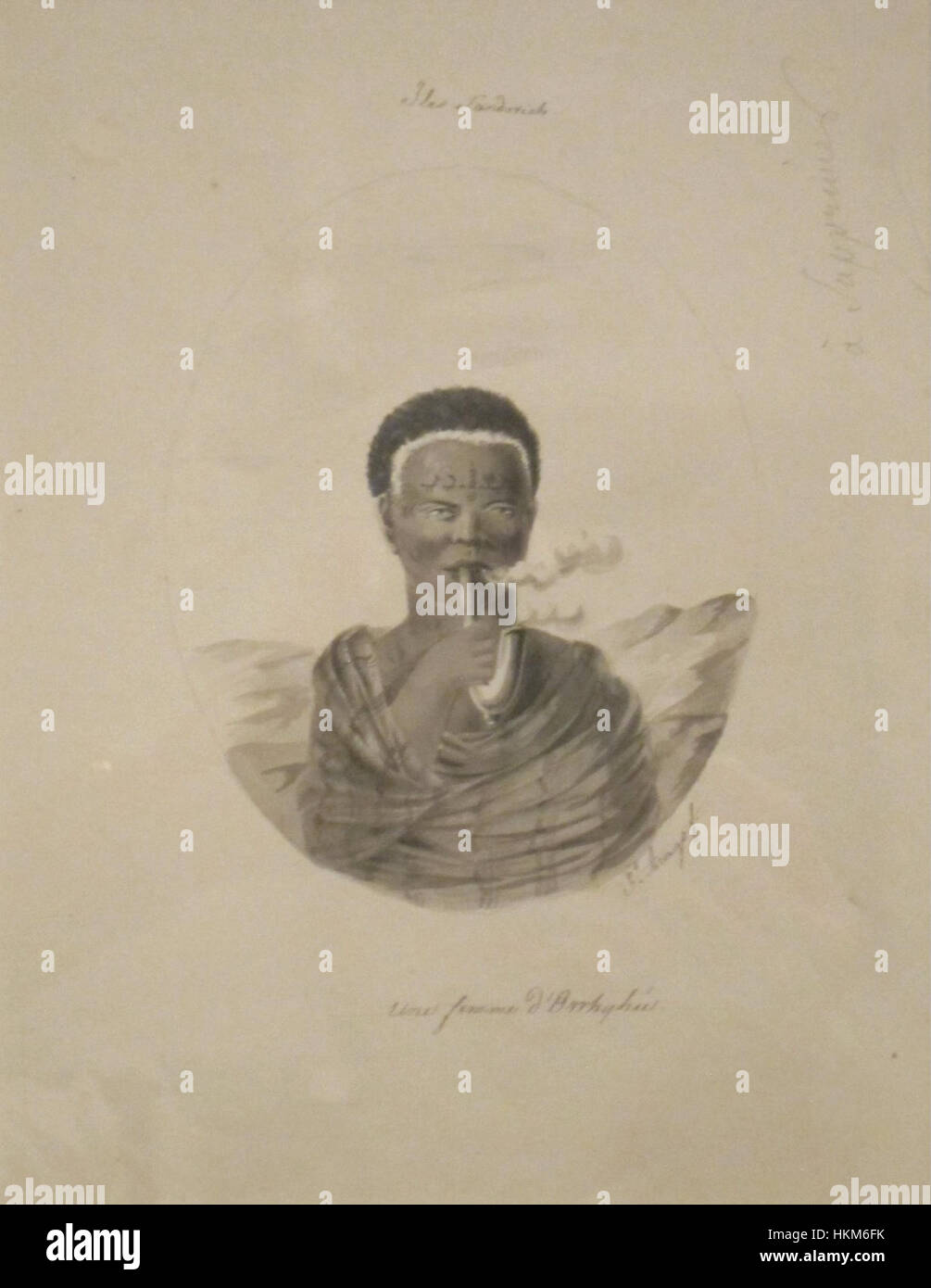 *A Woman of Hawaii*, painted by Jacques Arago, captures the beauty and ...