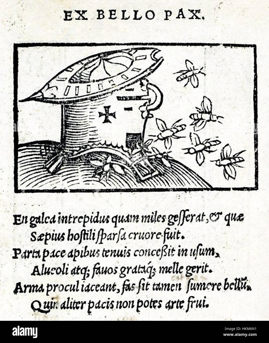 A work by Andrea Alciato, printed in 1531, featuring woodcut ...