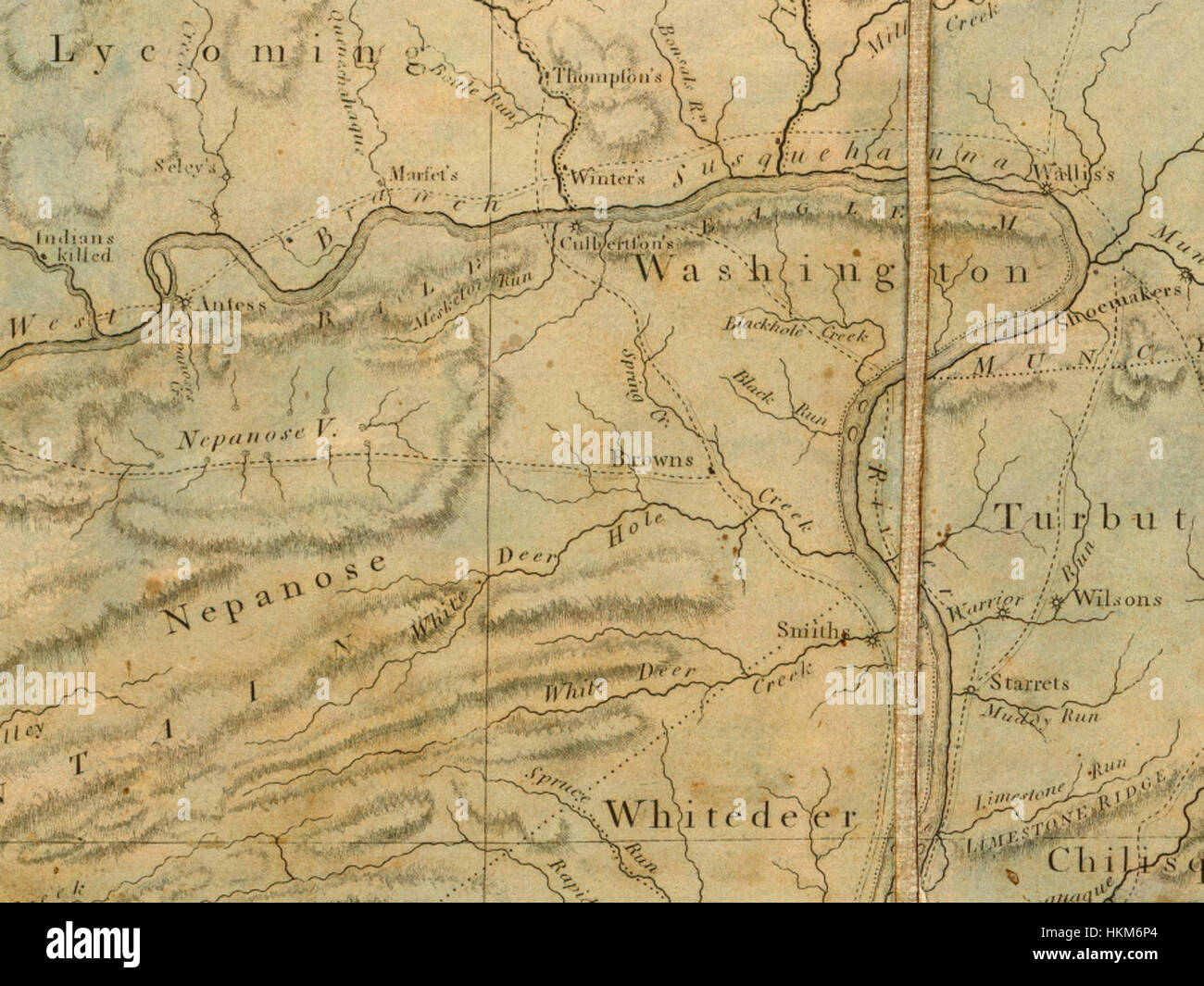 Howell map hi-res stock photography and images - Alamy