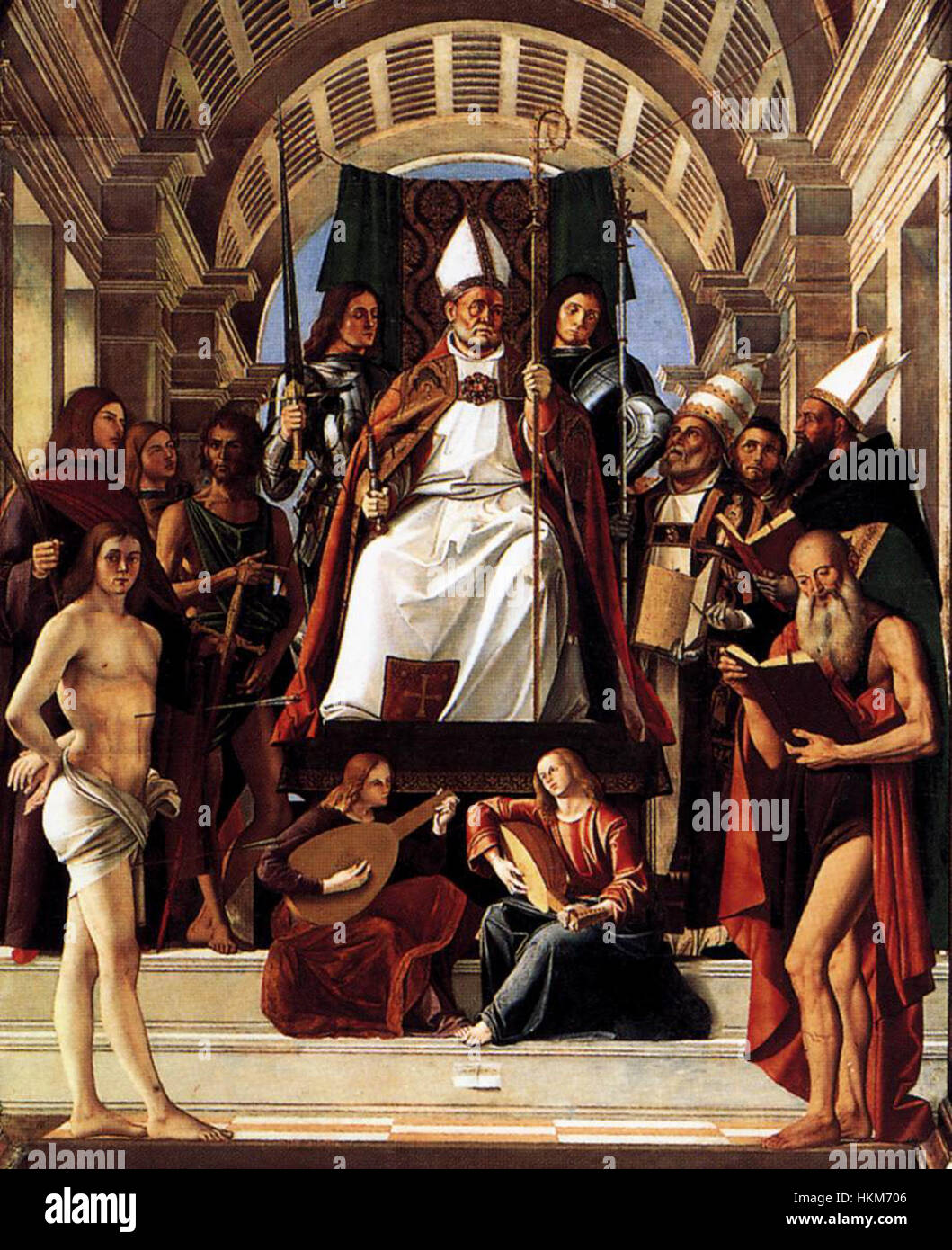 Alvise Vivarini's 'Altare di Sant'Ambrogio' is an important religious ...