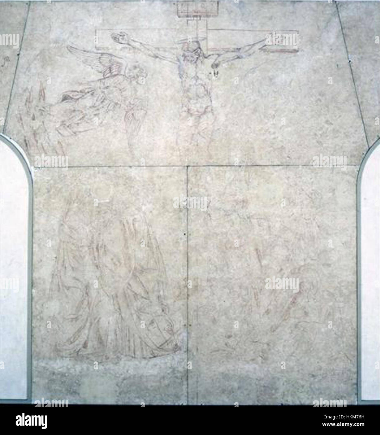 Andrea del Castagnoâ€™s 'Santâ€™Apollonia Crocifissione Sinopia ...