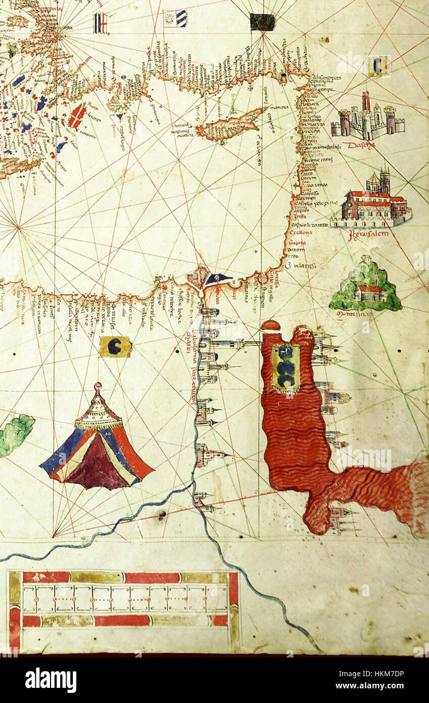 Portolan chart mediterranean hi-res stock photography and images - Alamy