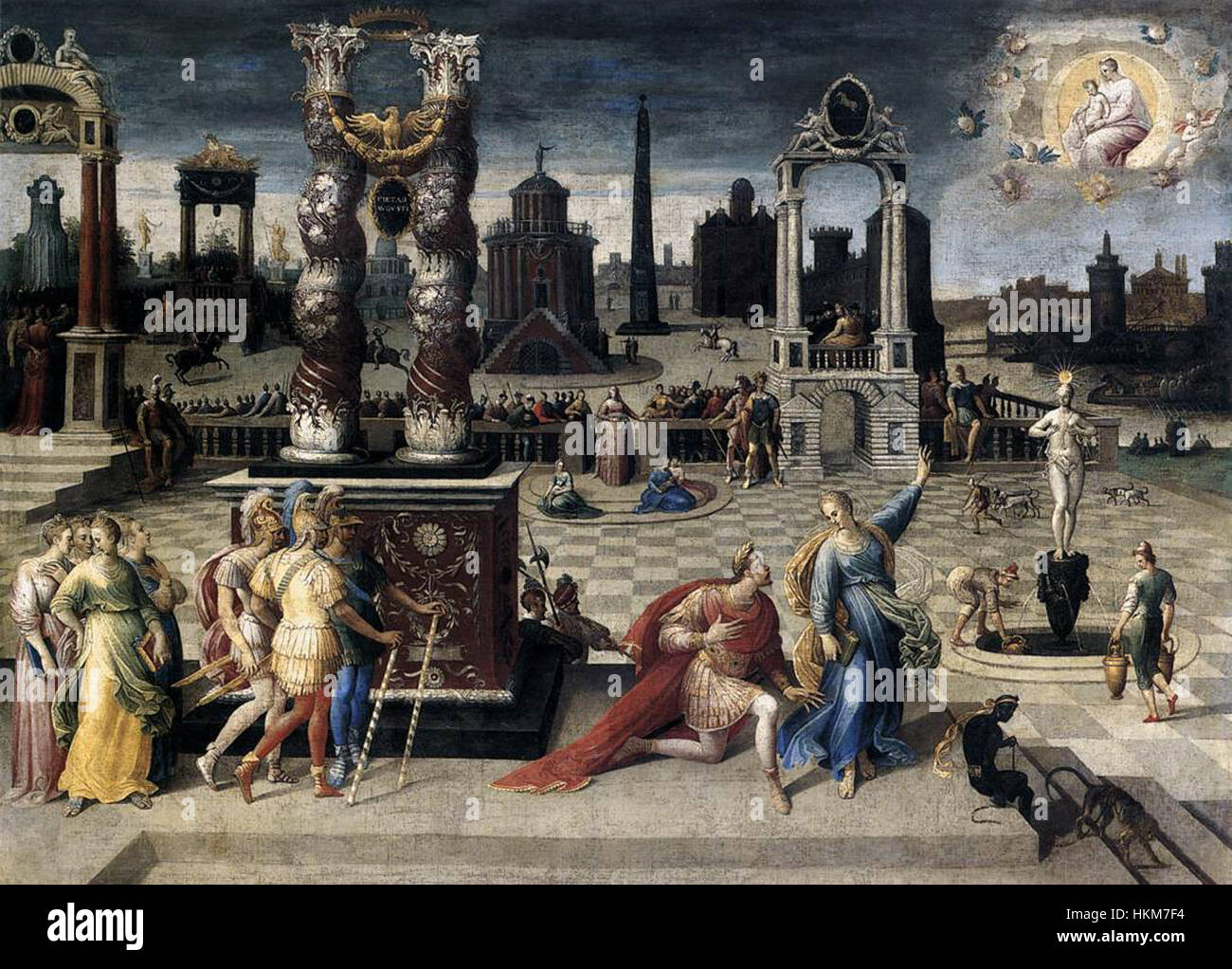 Augustus and the sibyl hi-res stock photography and images - Alamy