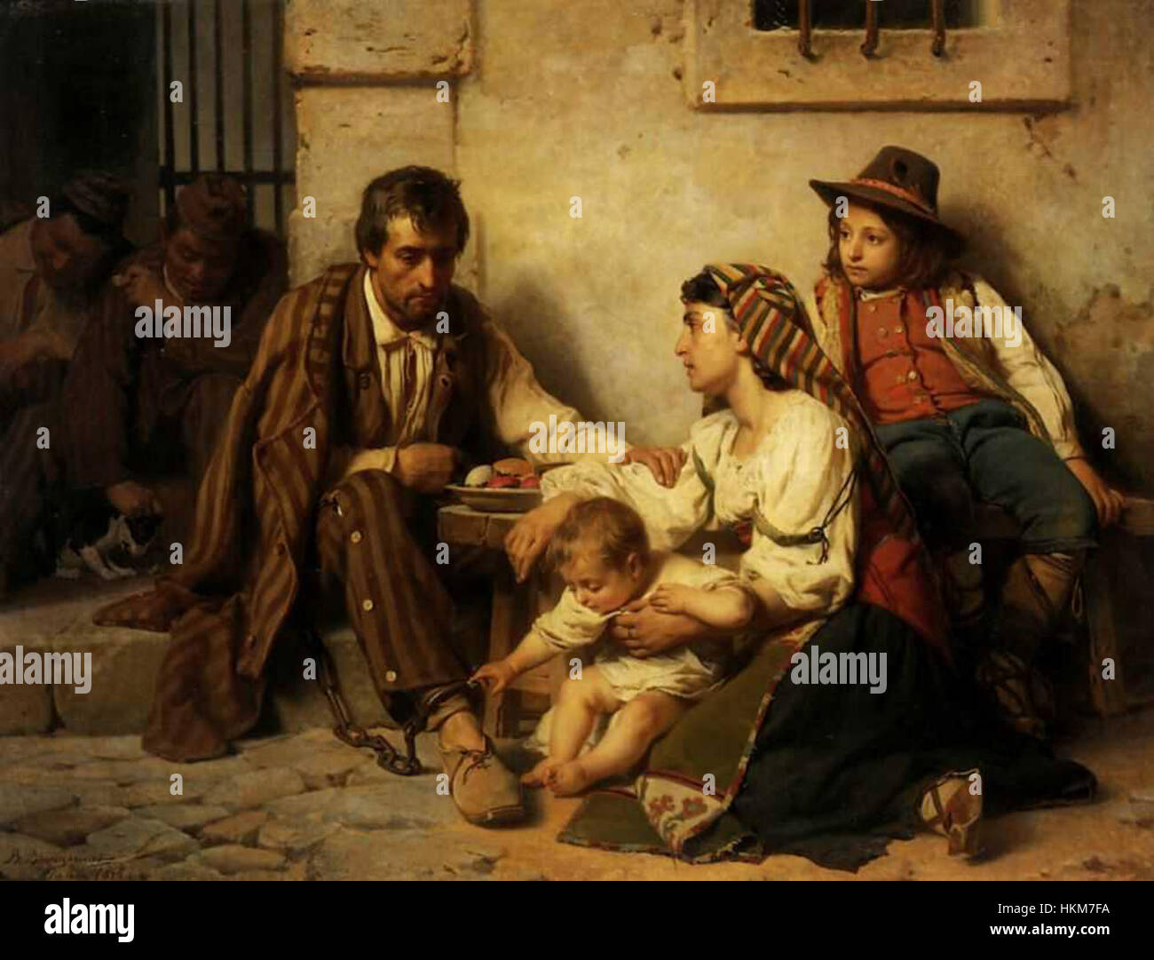 Prisoner meeting family hi-res stock photography and images - Alamy