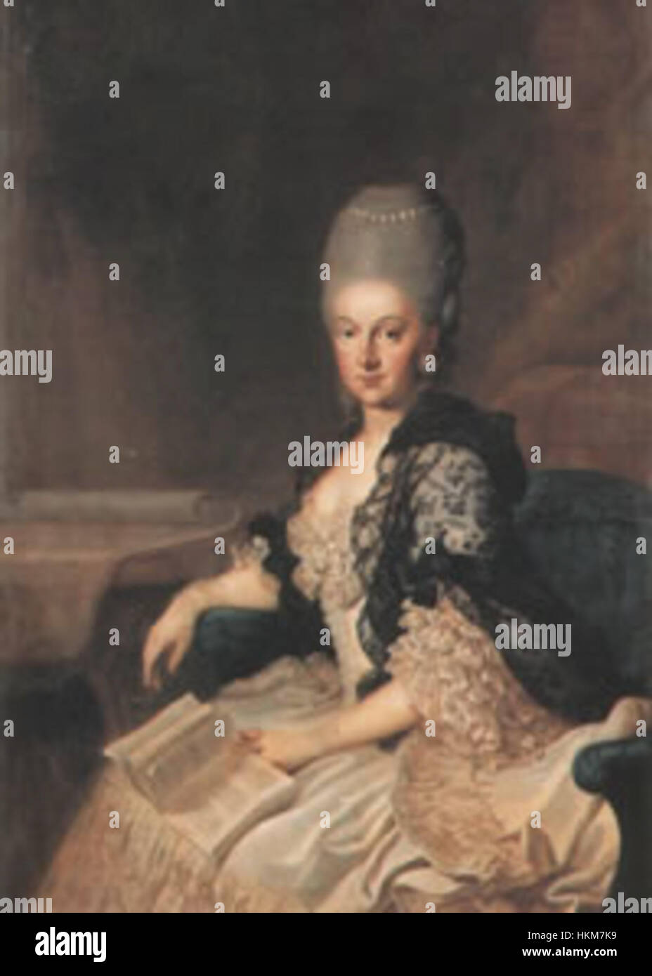 Anna Amalia, the Duchess of Saxe-Weimar, is featured in a refined ...