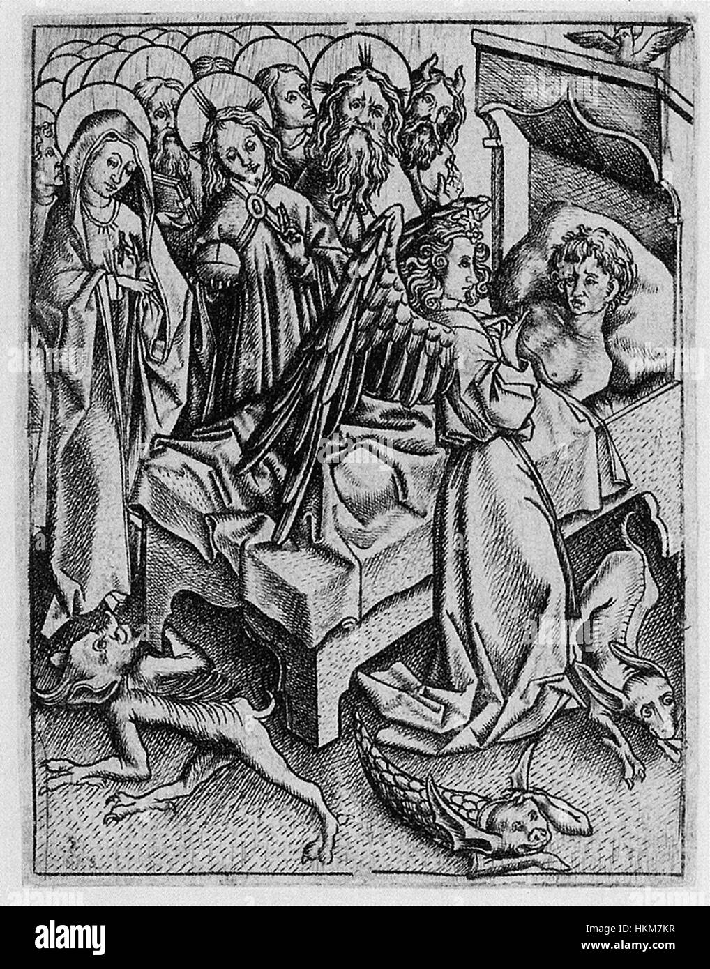'Ars Moriendi' by Meister E.S. (c. 15th century) is a visual ...