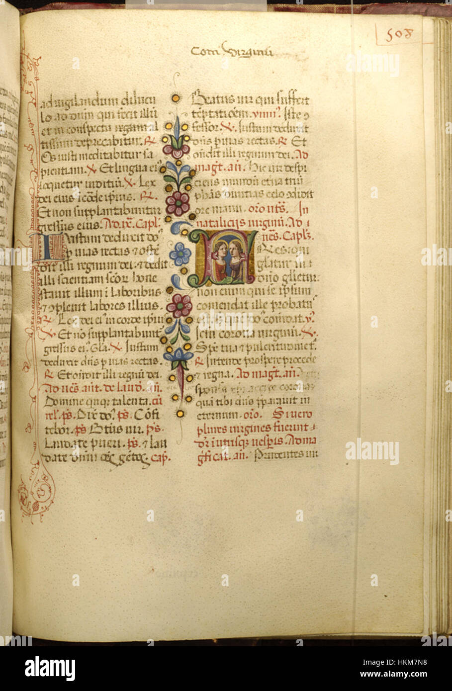 *Leaf from Breviary* by Benedetto Bordon, located in the Walters Art ...