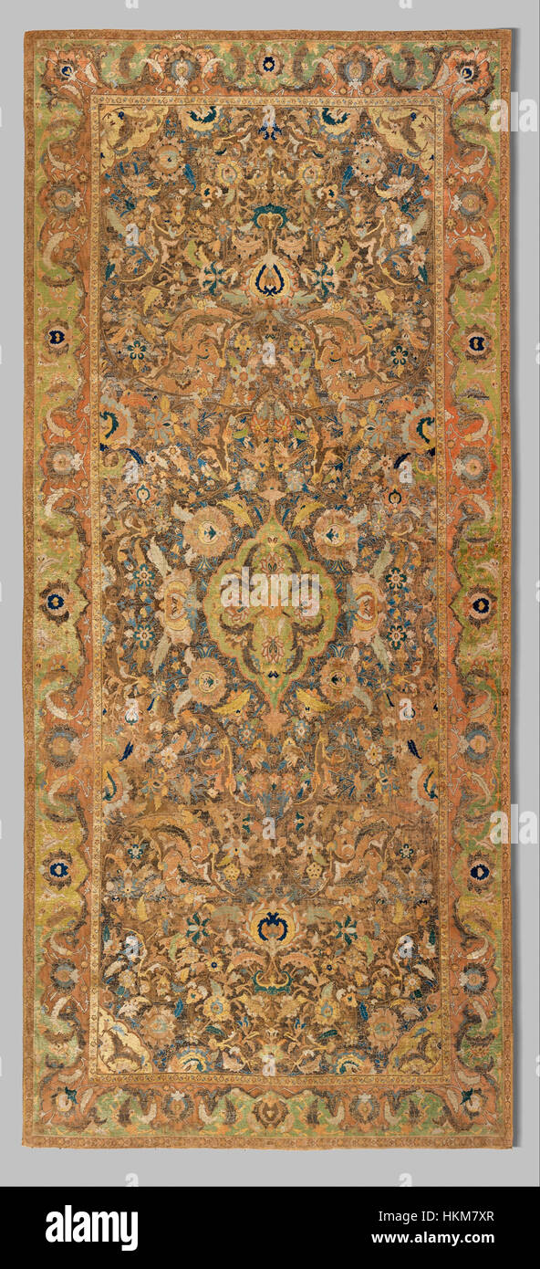 The 'Polonaise' carpet is a decorative textile featuring intricate ...