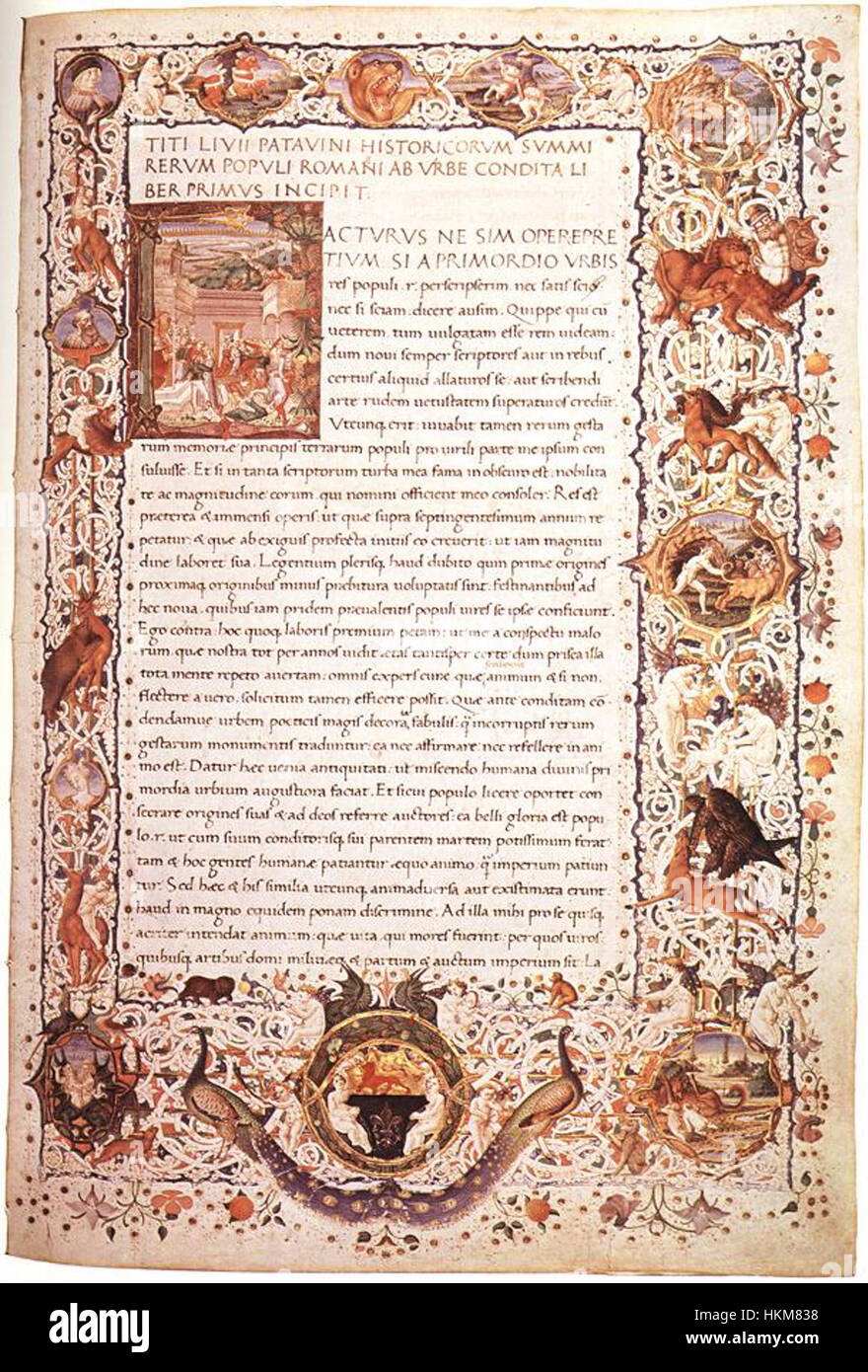 The 'Livius Codex' is an important example of 15th-century painting ...