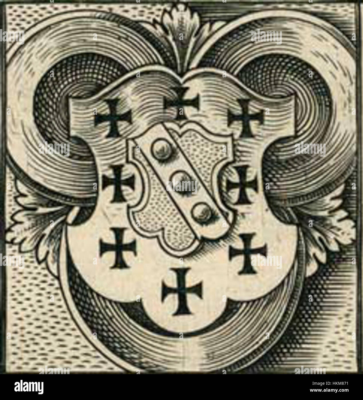 'Coat of Arms Paracelsus' is a symbolic artwork that depicts the ...