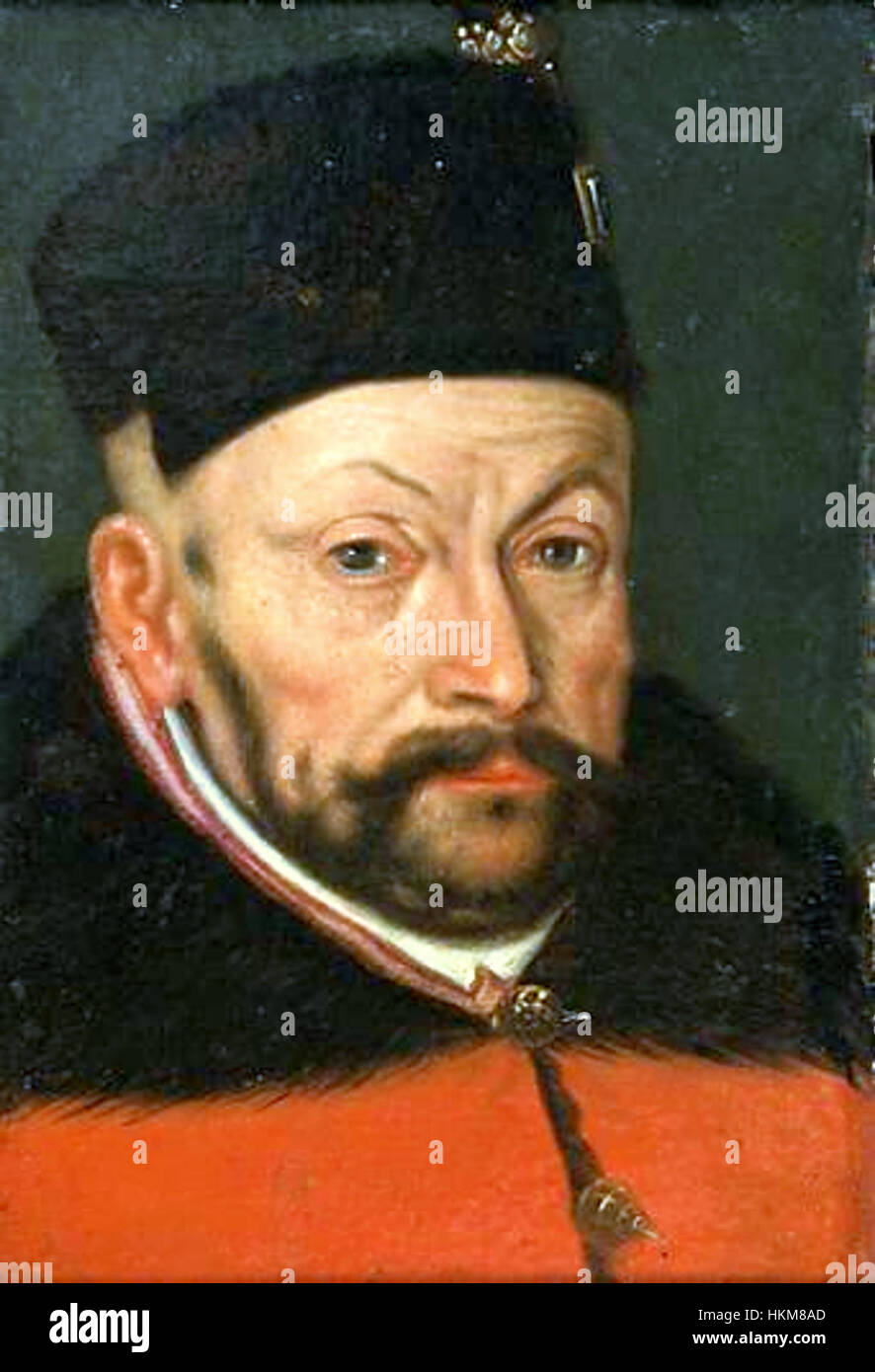 This painting depicts Batory, a historical figure from Central Europe ...
