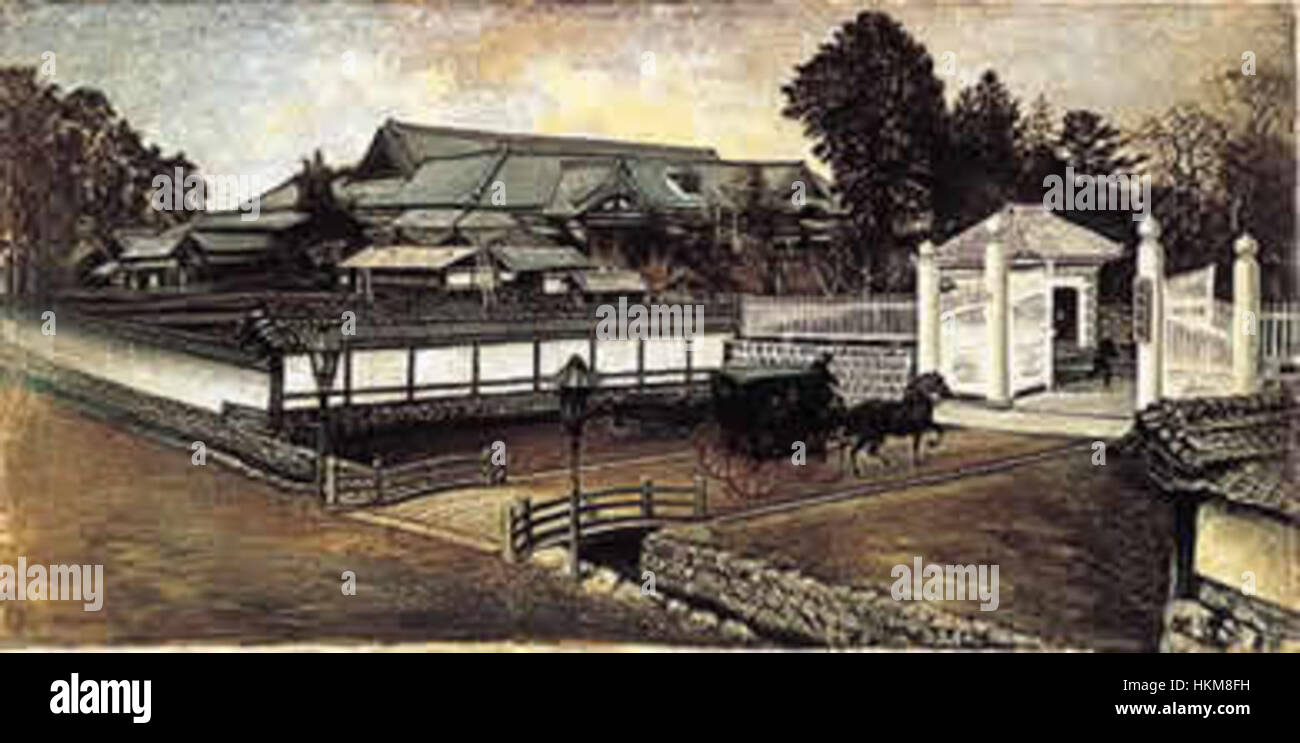 This artwork by Takahashi Yuichi depicts a scene before the Miyagi ...