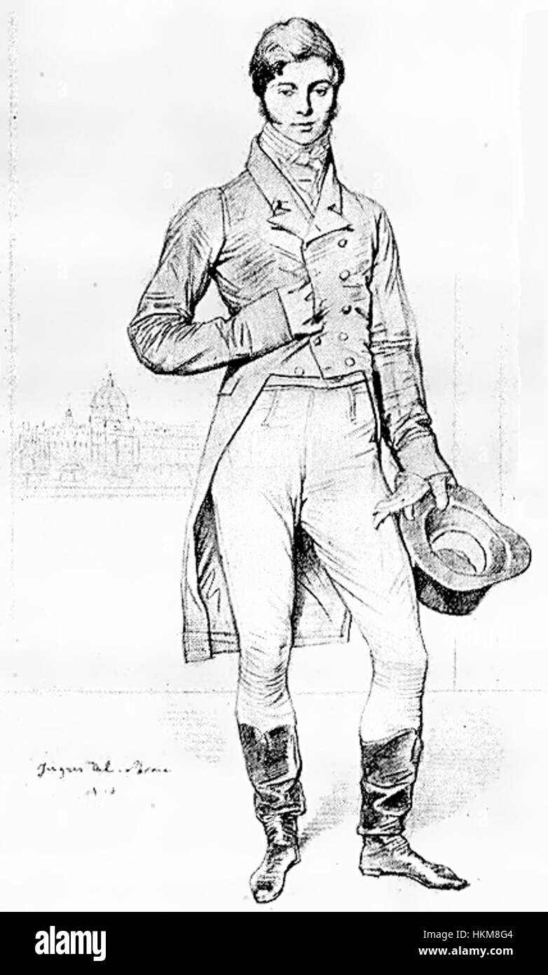 This 1816 portrait of Lord Grantham by Jean-Auguste-Dominique Ingres ...