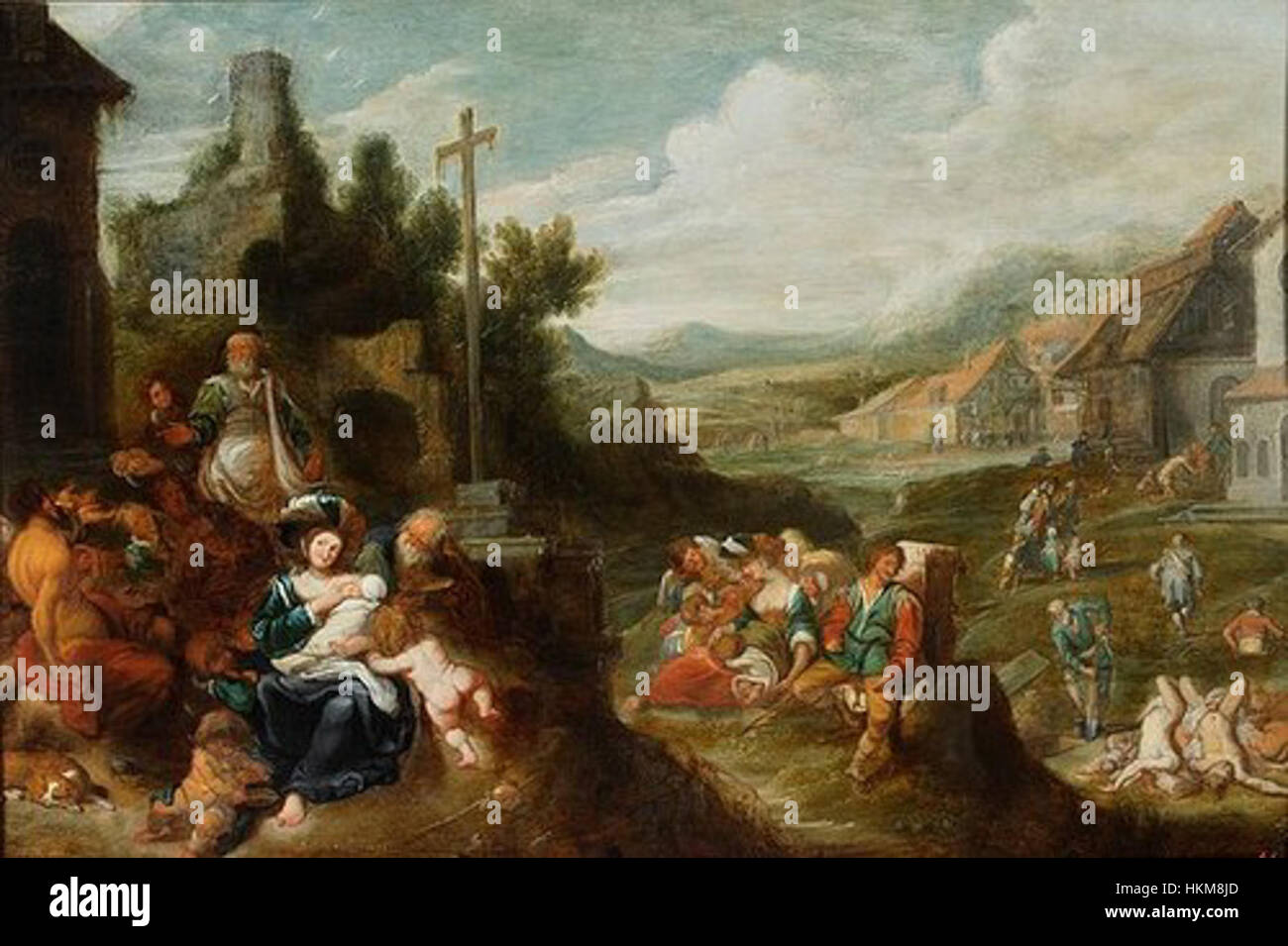 Simon de Vos’ painting 'Acts of Mercy' is a 17th-century masterpiece ...