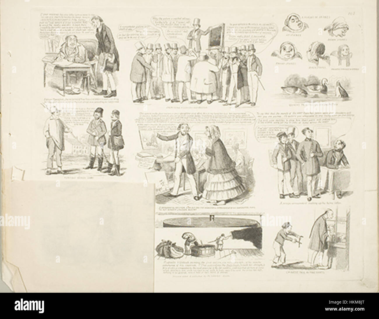 This 1849 work by D. Claypoole Johnston explores early feminist themes ...