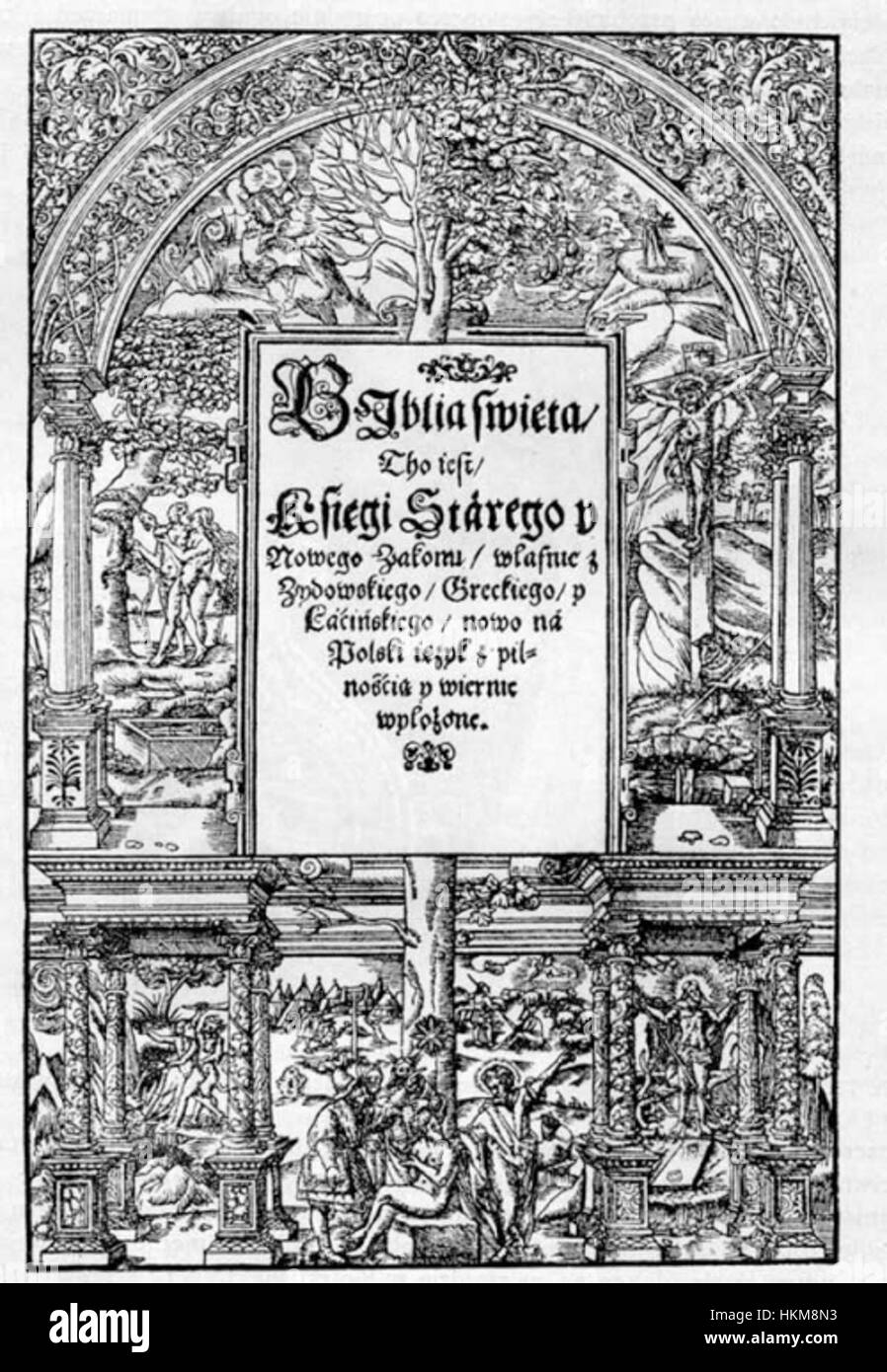 The Biblia Brzeska is a 16th-century Polish Protestant Bible ...