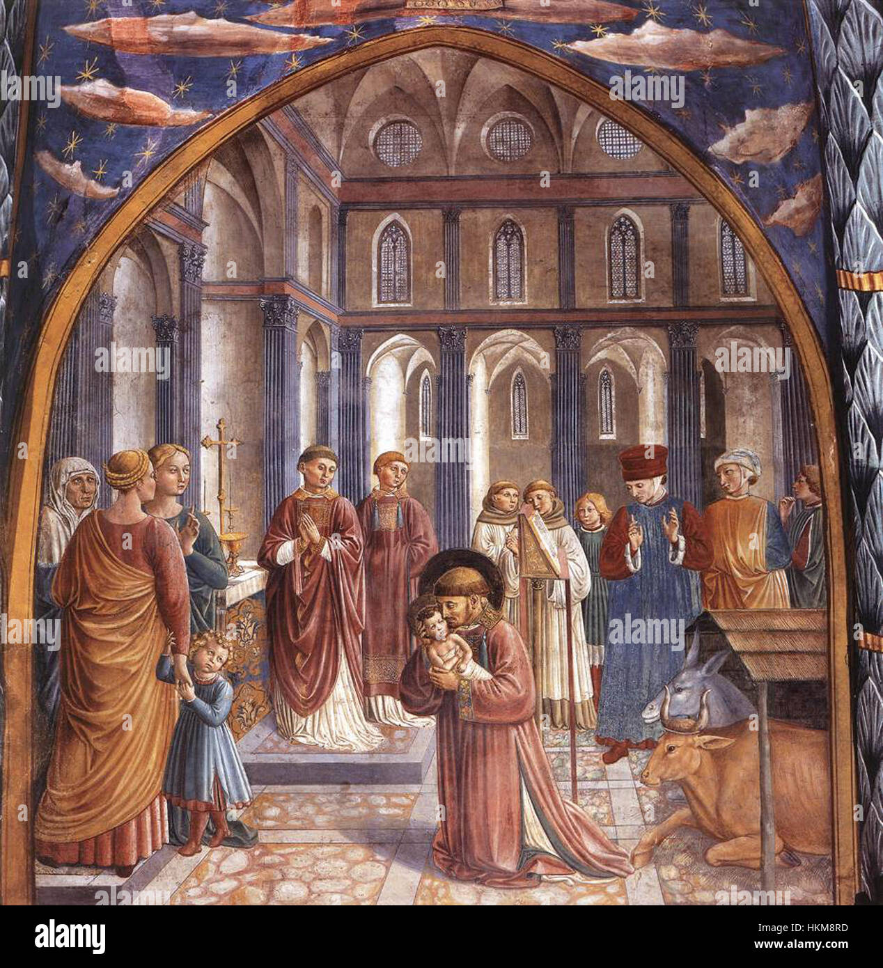 Benozzo Gozzoli’s ‘Scenes from the Life of St. Francis’ includes the ...