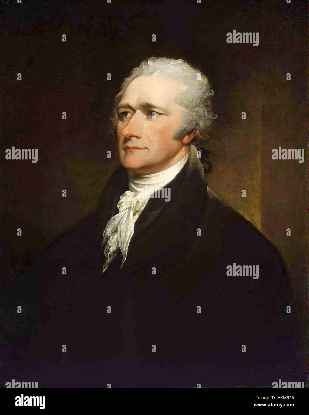 Alexander hamilton painting hi-res stock photography and images - Alamy