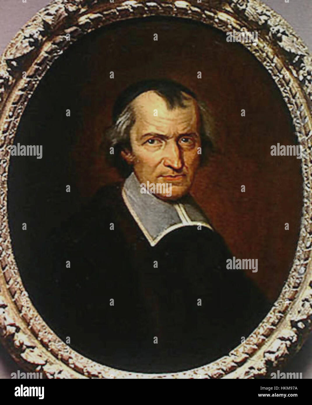 This artwork is a portrait of Antoine Arnauld, a key figure in 17th ...