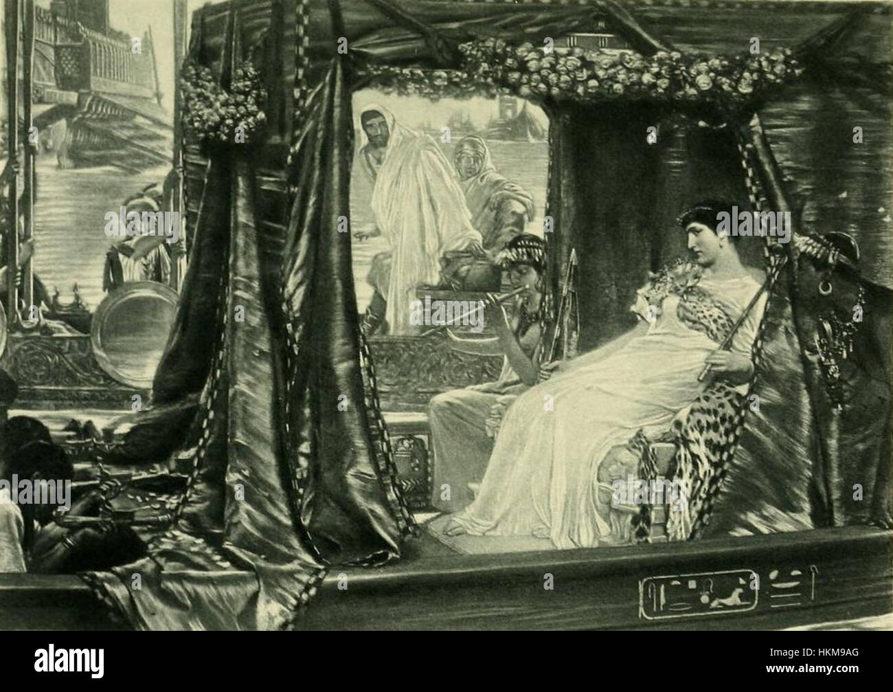 Alma Tadema's 'Cleopatra's Barge' vividly depicts the opulence of ...