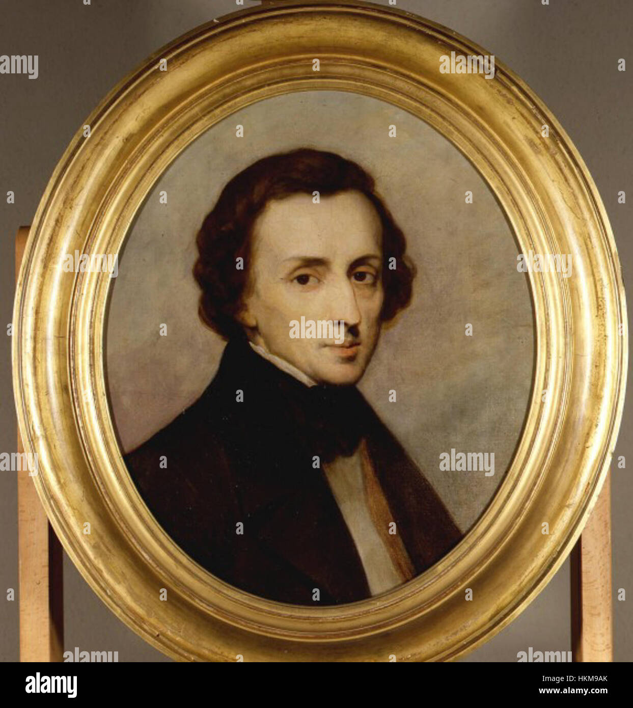 This 1847 portrait of composer Frédéric Chopin, painted by Ary Scheffer, captures the emotional ...