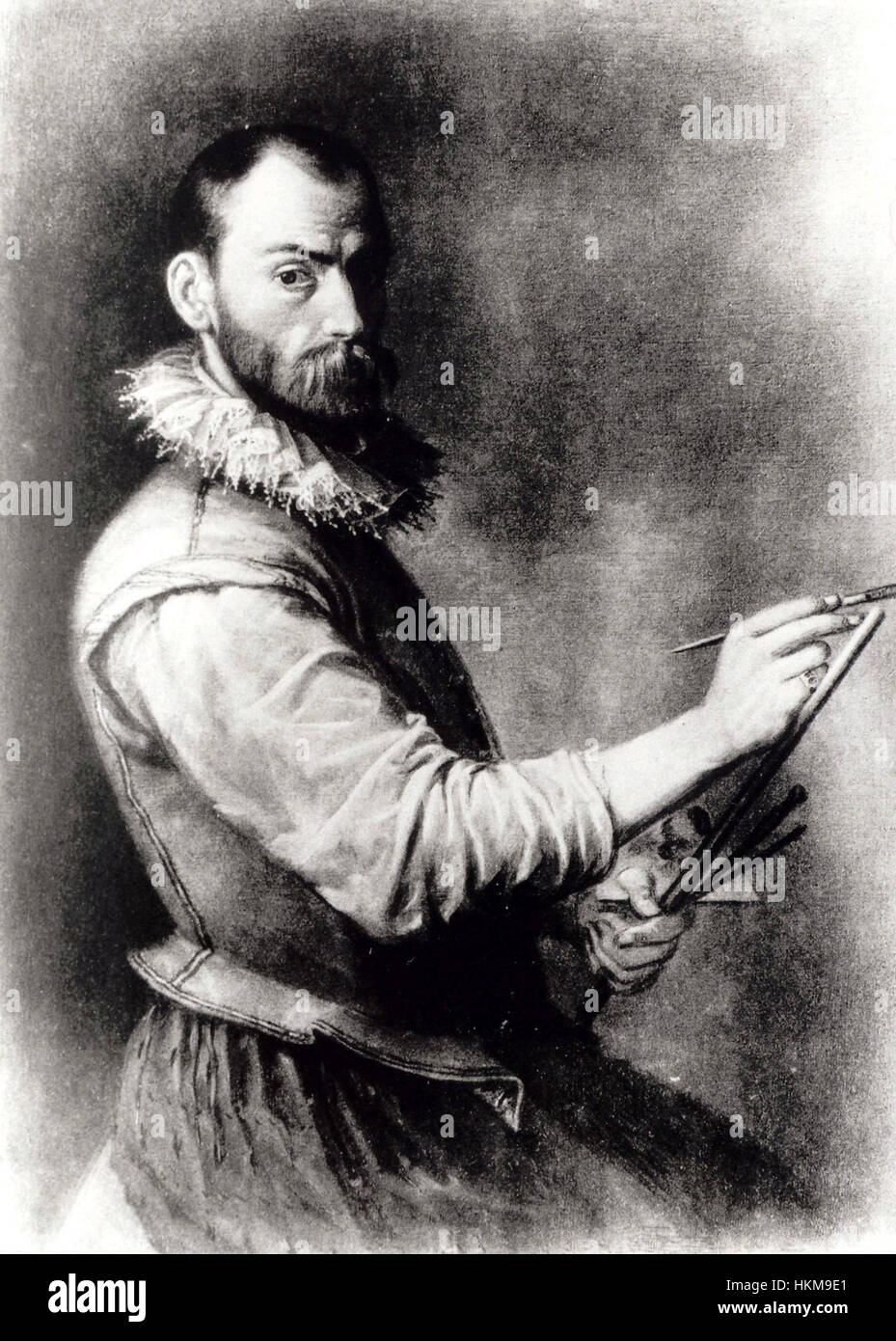 This self-portrait by Annibale Carracci is a prime example of Baroque ...