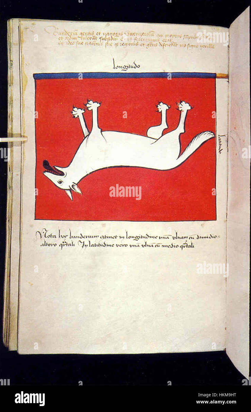 'Banderia Prutenorum' is a historical manuscript that depicts the ...