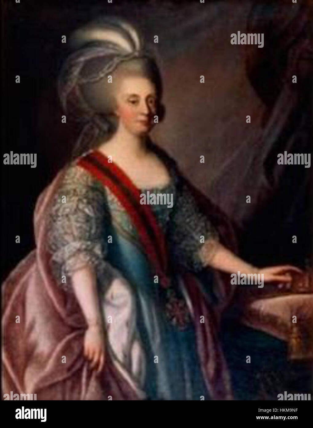 This portrait of Queen Maria I of Portugal, known as 'A Piedosa e A ...