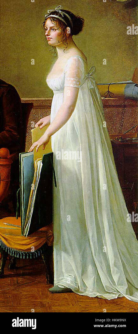 Constance Mayerâ€™s 1801 painting presents a refined portrait ...