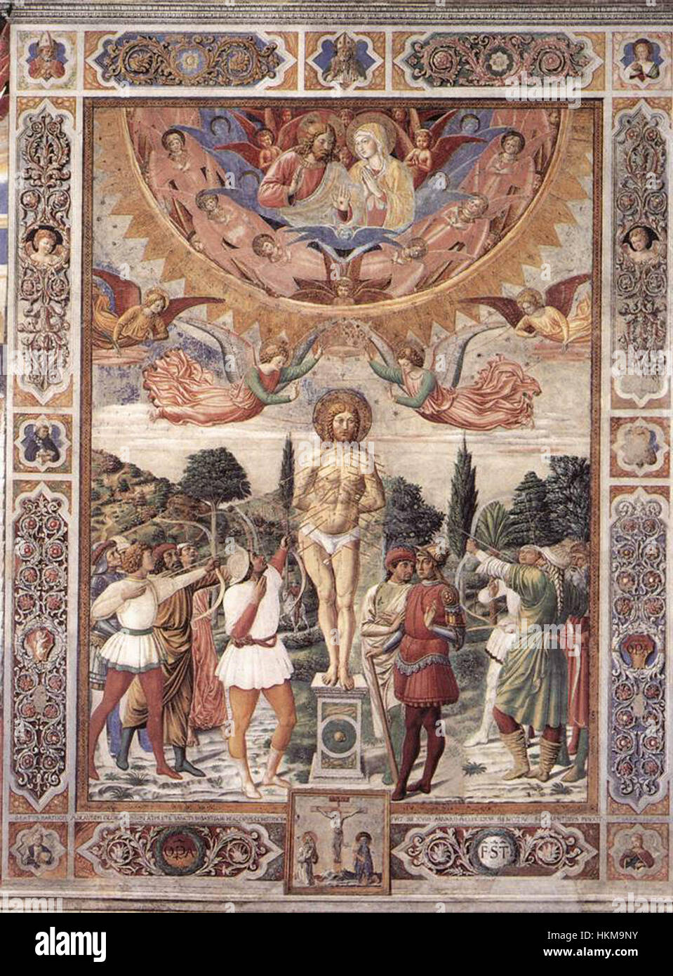 The martyrdom of st sebastian art hi-res stock photography and images ...