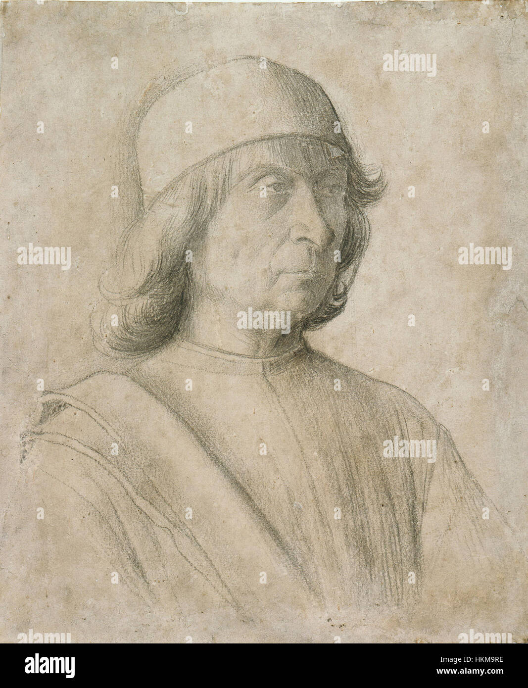 'Self-portrait' by Giovanni Bellini, a renowned Venetian painter from ...