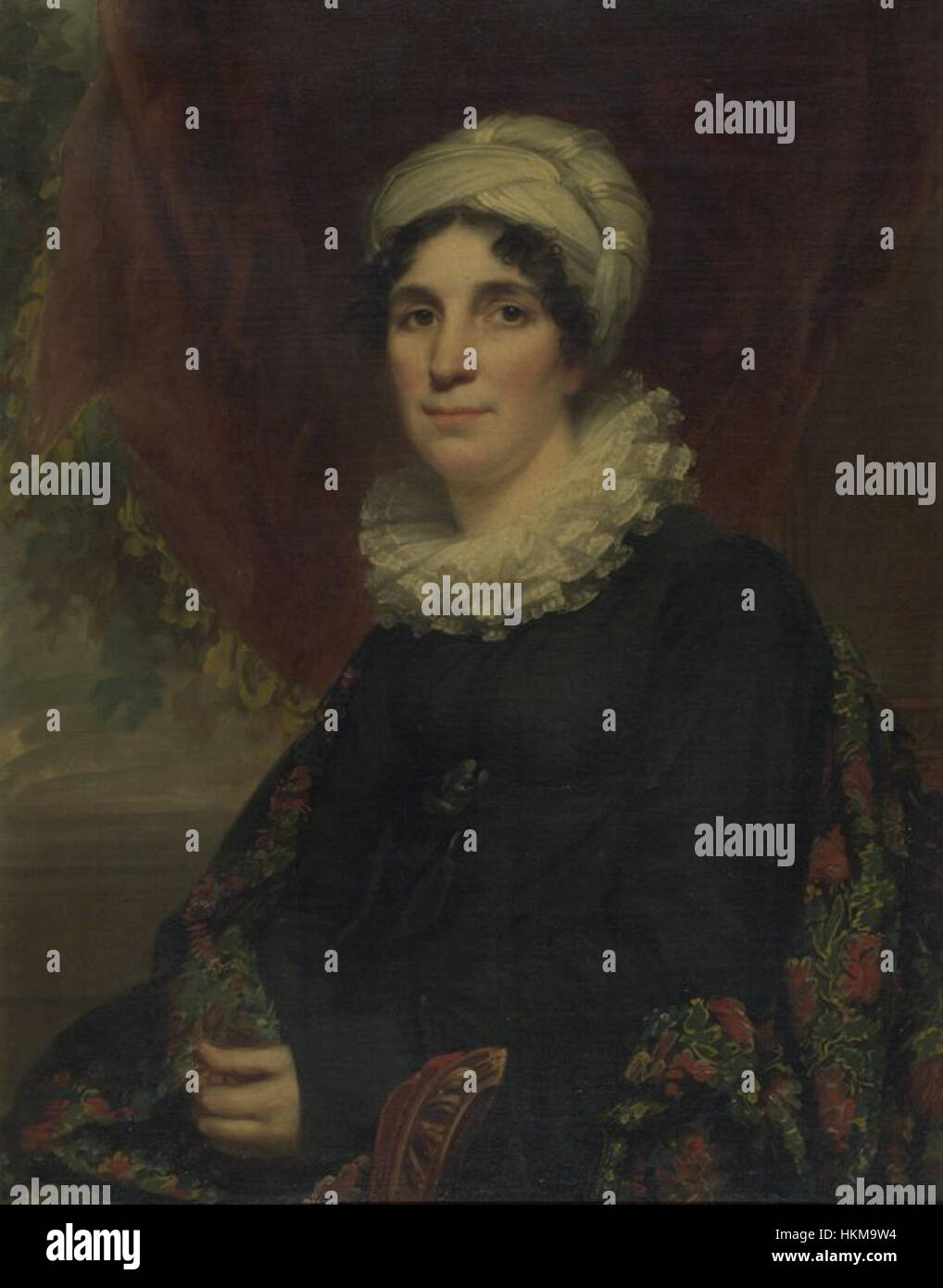 A portrait of Mrs. James K. Bogert, Jr., painted by Samuel Lovett Waldo ...