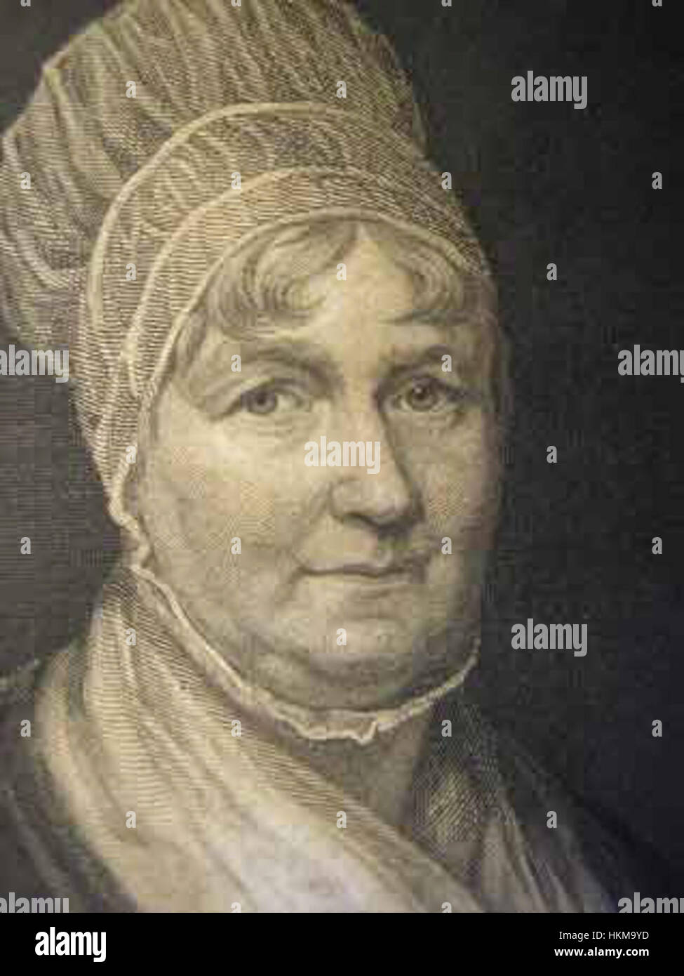 This detailed portrait of Elizabeth Fry, a social reformer, captures ...