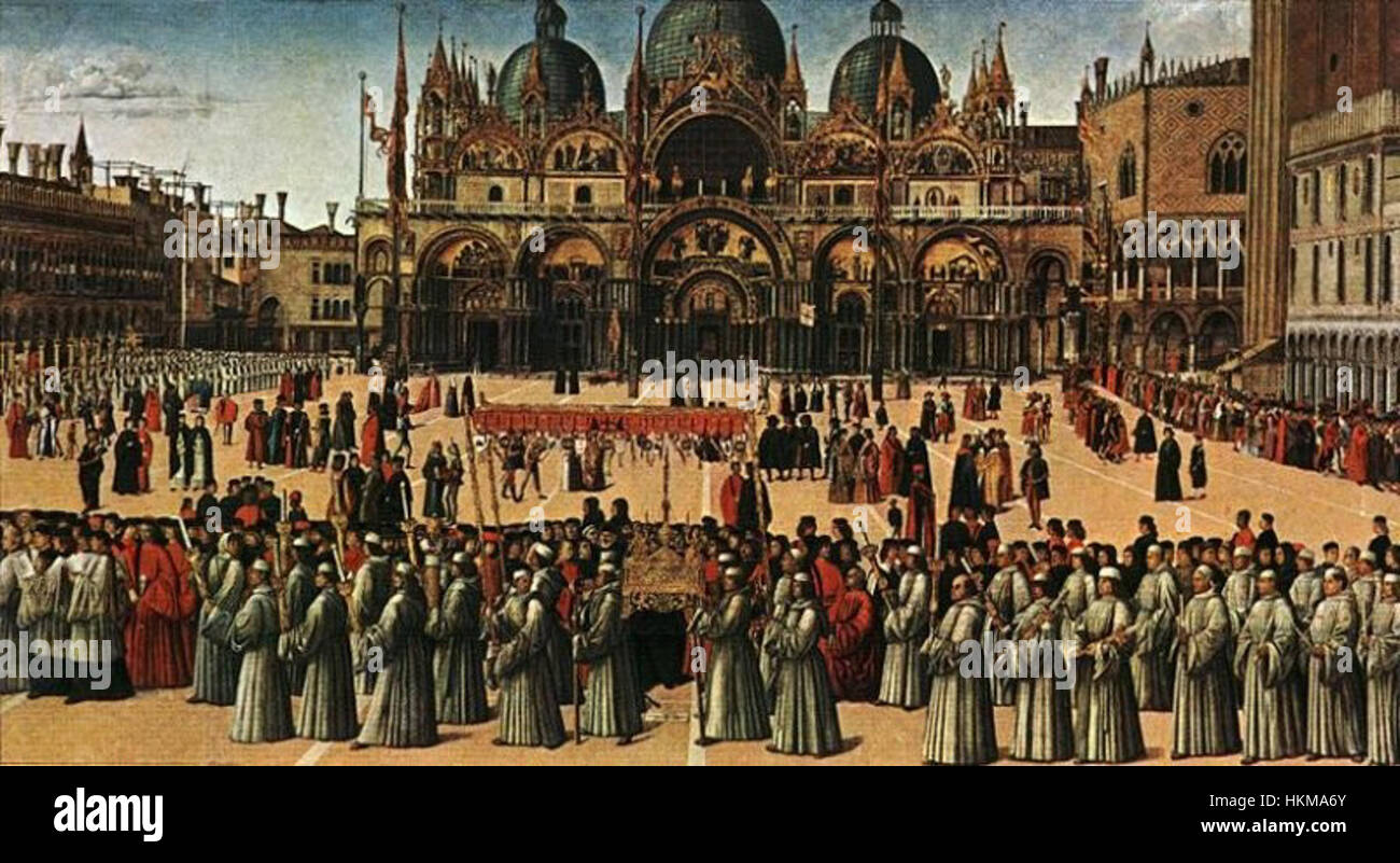 Giovanni Bellini’s 'True Cross Procession' is a 15th-century ...