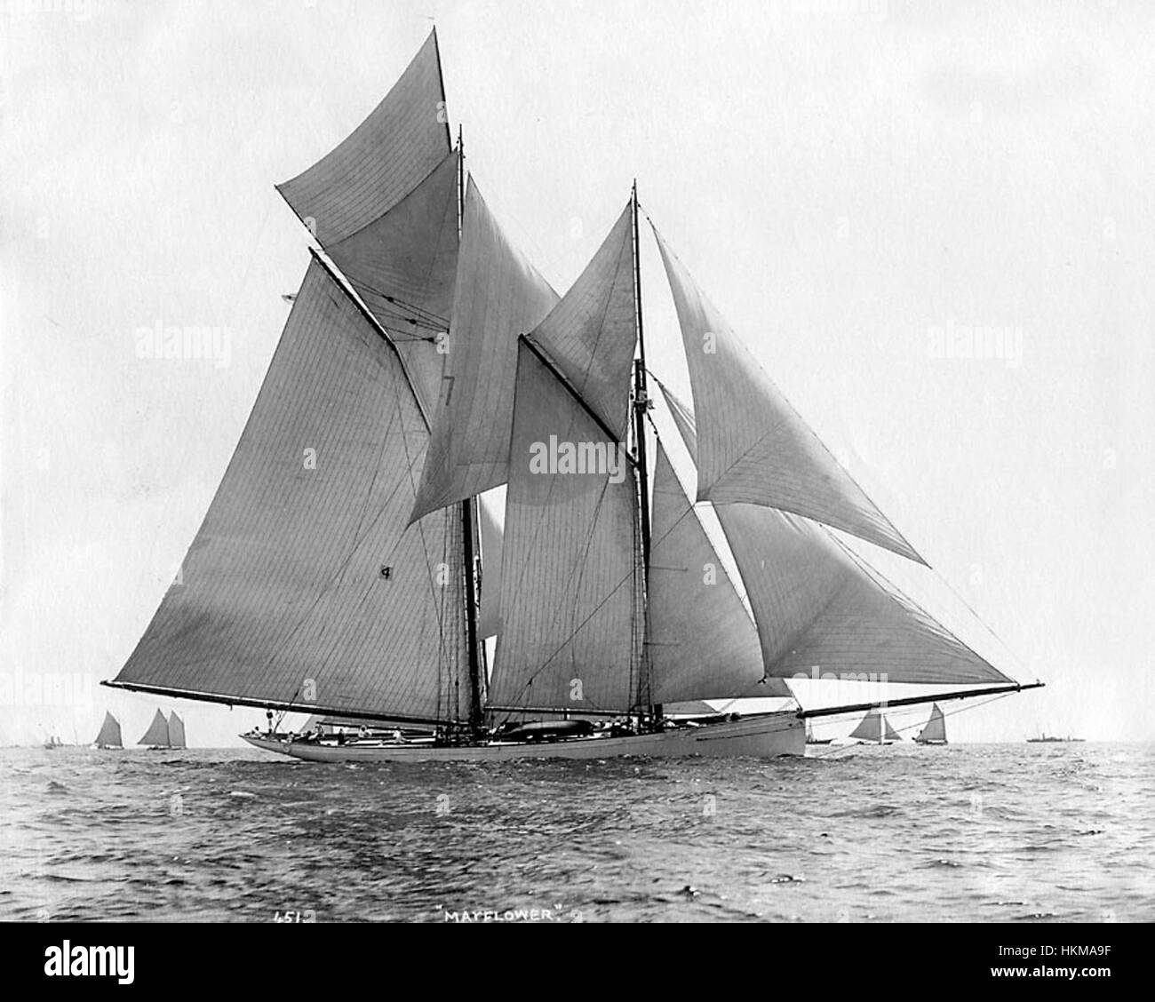Mayflower painting hi-res stock photography and images - Alamy