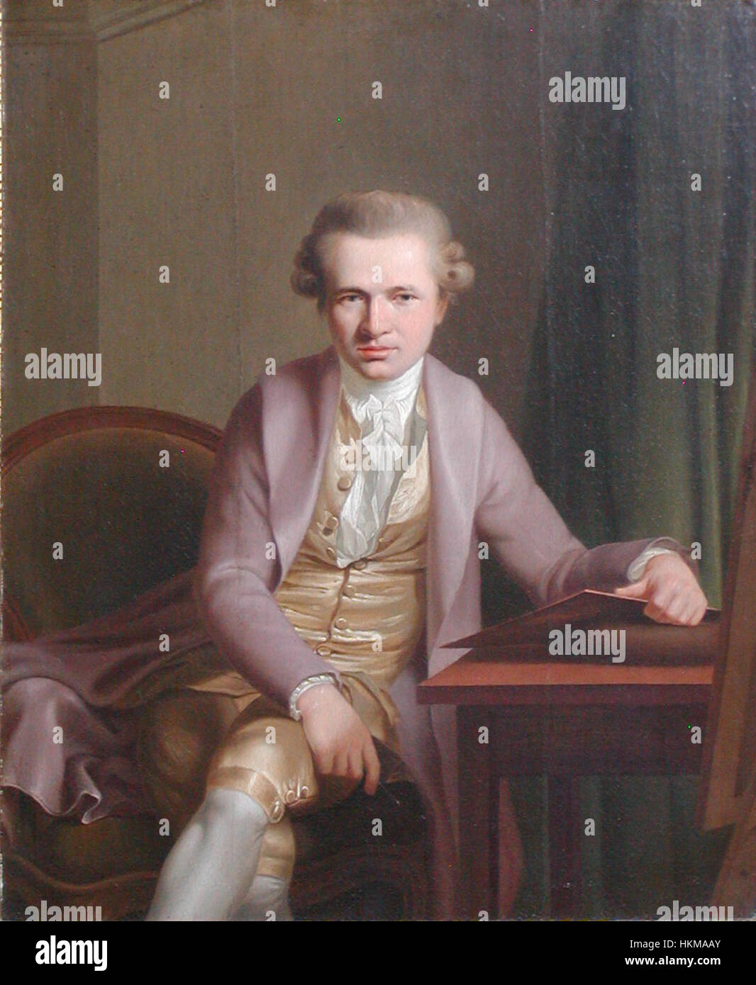 Johan Frederik Clemens was a prominent artist known for his portraiture ...