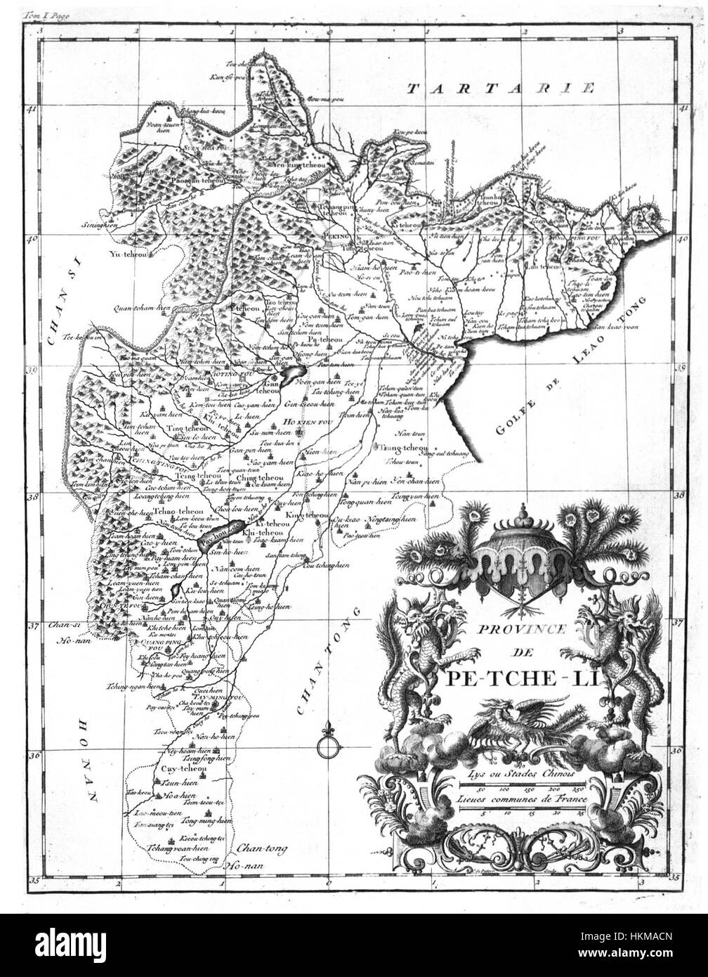 The 'Nouvel atlas de la Chine' by Anville is a historical map showing ...