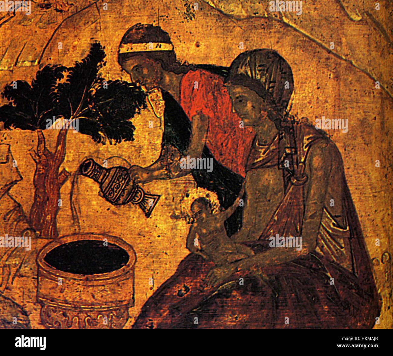 -Clio Team- 1405 Andrei Roublev Nativite du Christ, detail Ecole de ...