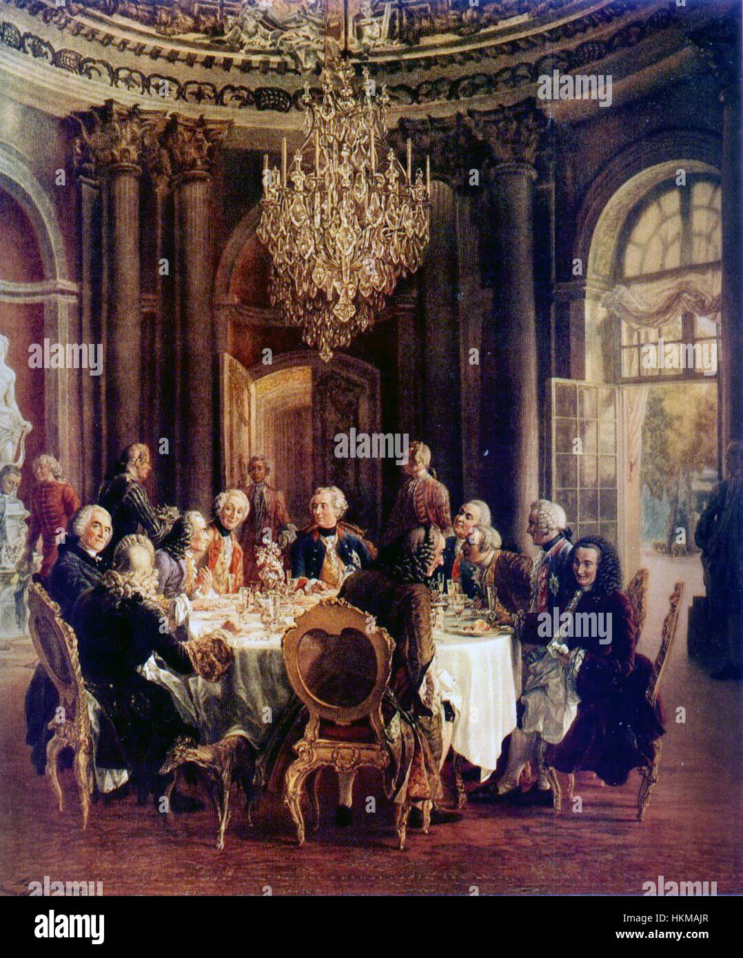 Adolph von menzel hi-res stock photography and images - Alamy