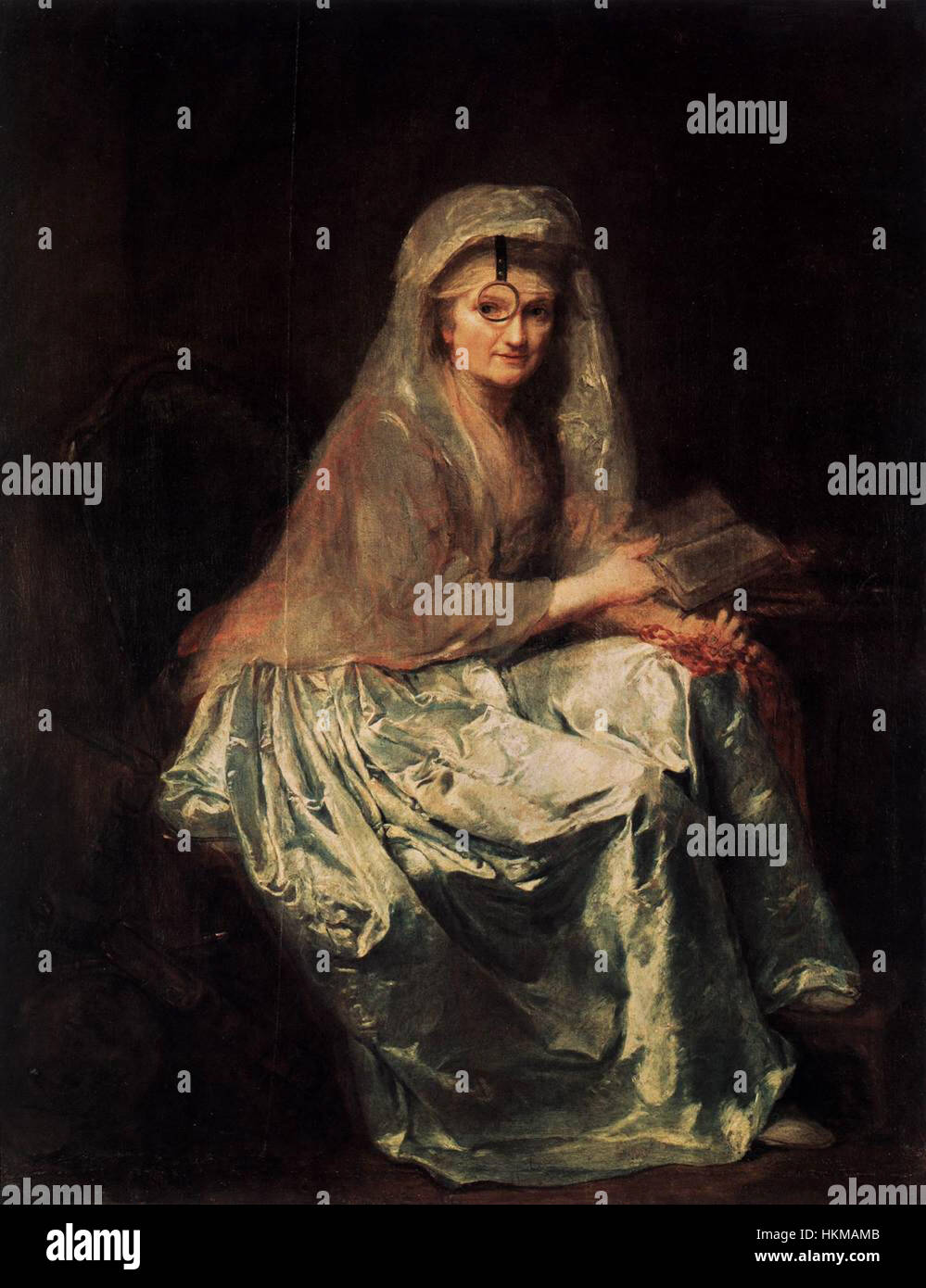 Anna Dorothea Therbusch's self-portrait, known as WGA22209, showcases ...