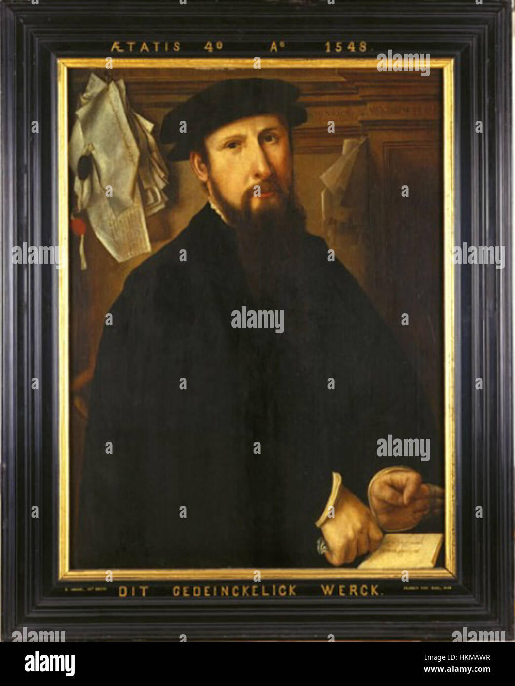 Floris van Dam's painting represents a fusion of classical techniques ...