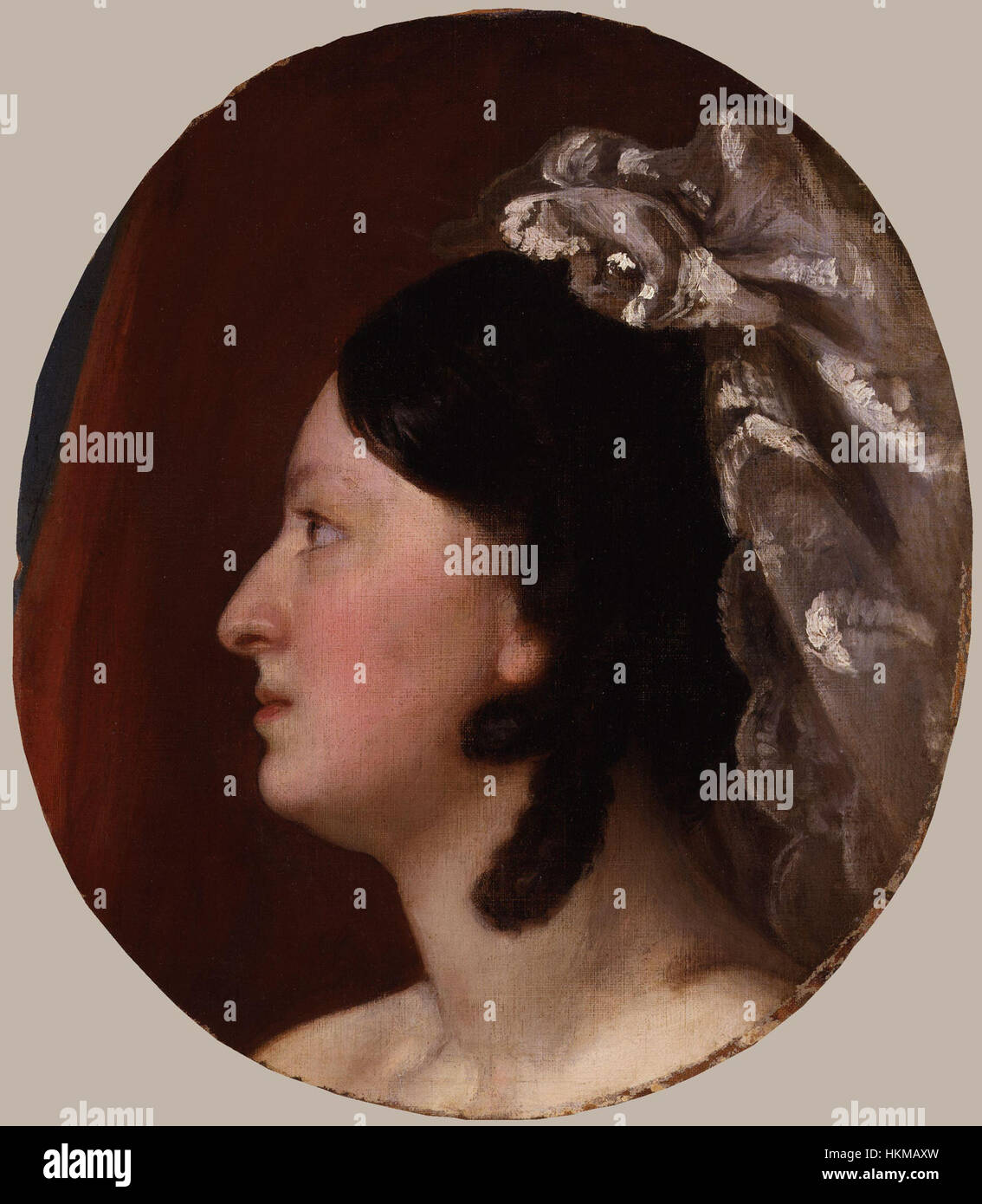 This portrait, created by Peter Frederick Rothermel, depicts Frances ...