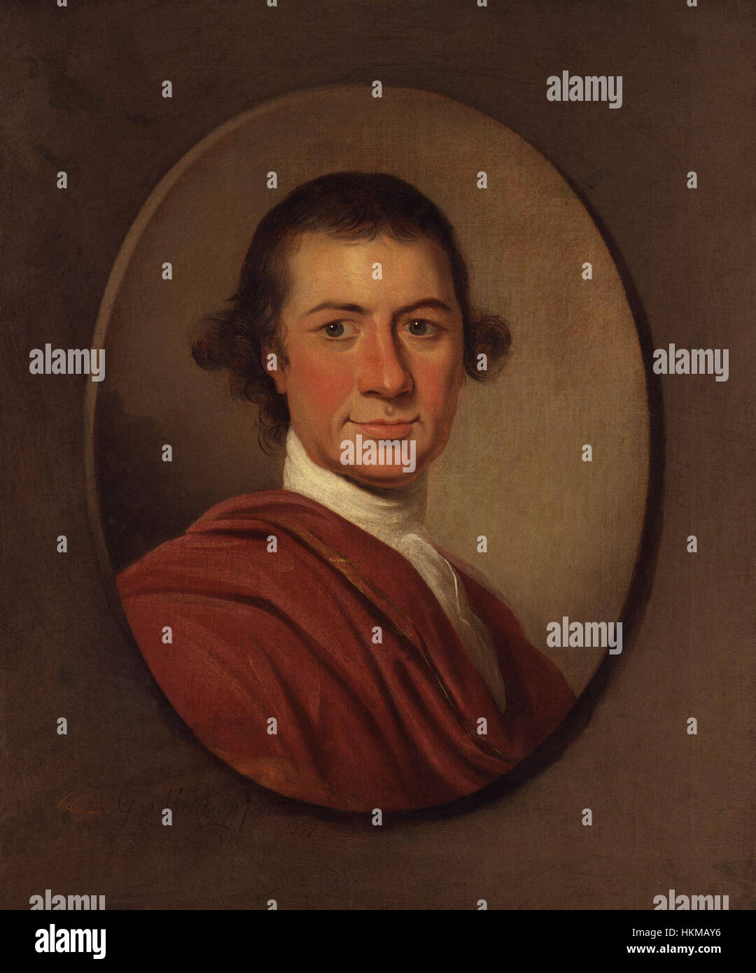 This 18th-century portrait by George Willison depicts George Pigot ...