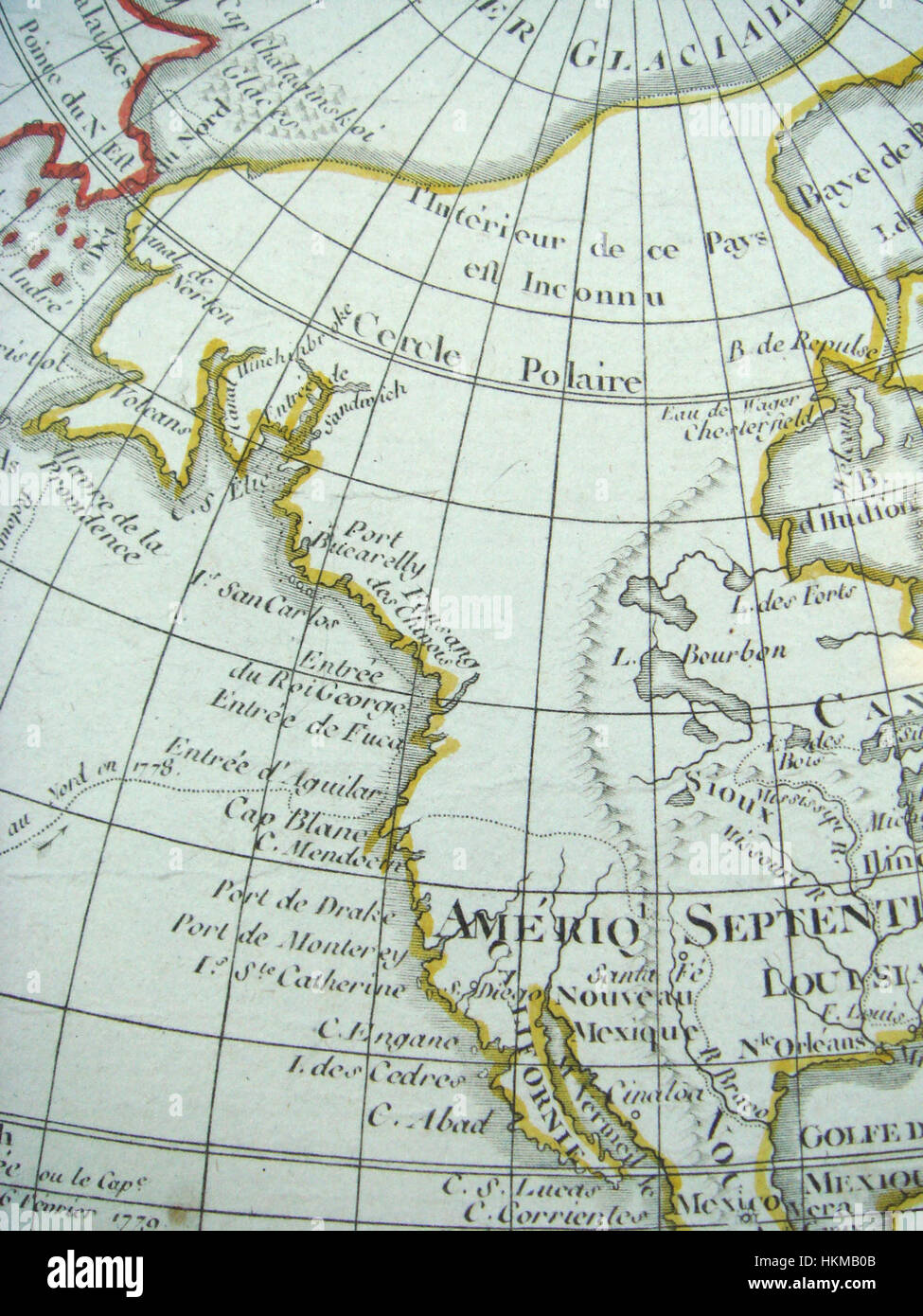This 1792 French world map features the inclusion of Fusang, a region ...