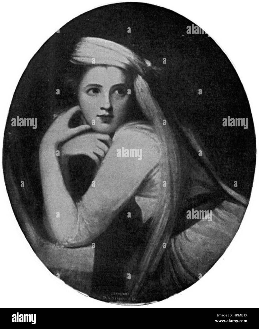Emma hamilton Black and White Stock Photos & Images - Alamy