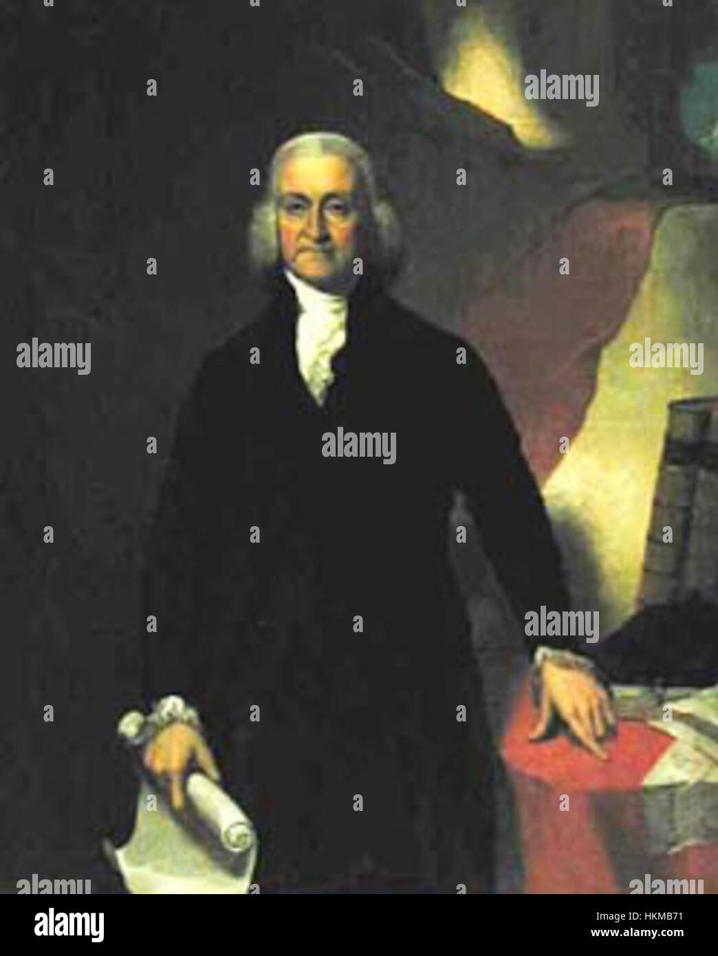 John Trumbull, an American artist known for his historical paintings ...